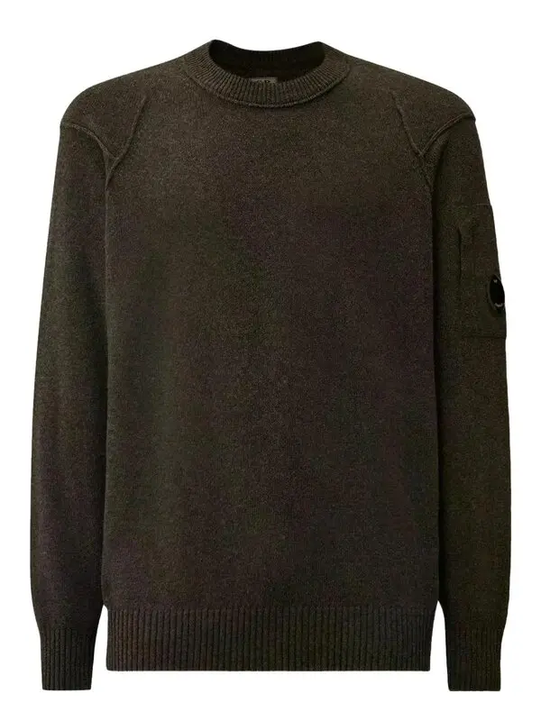 C.P. COMPANY Crew-neck Sweater - Green