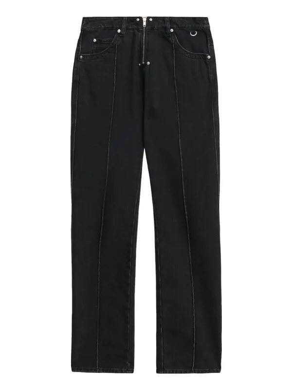 Isabel Marant Silviana Straight Leg Pants - Black