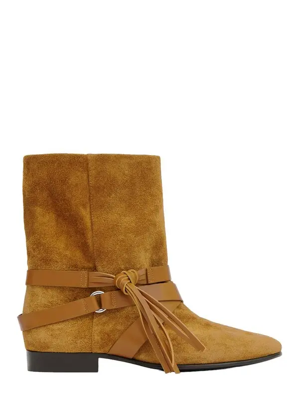 Isabel Marant Rejen Ankle Boots - Cognac
