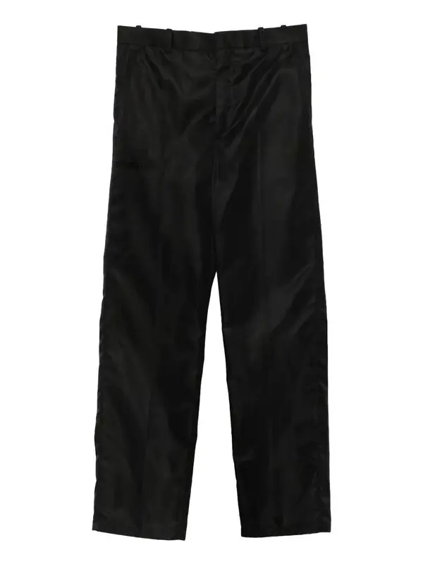 JIL SANDER Pocket Straight Trousers - Black