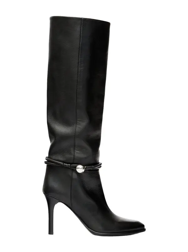 Isabel Marant Ieva Button Boots - Black