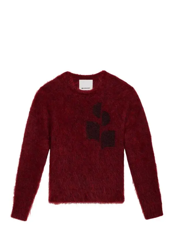 Isabel Marant Mirello Relaxed Fit Sweater - Deep Red