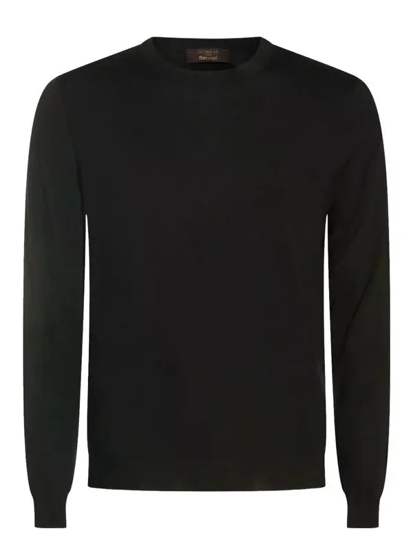 ZANONE Crew-neck Sweater - Black