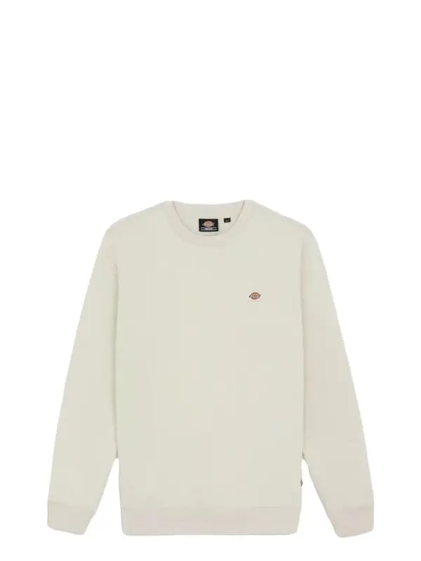 Dickies Embroidered Logo Crew-neck Sweatshirt - White