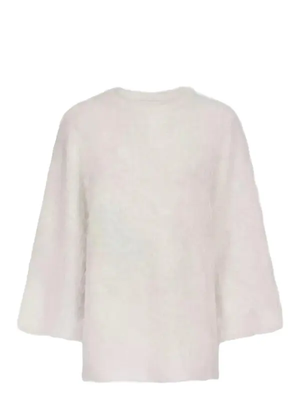 Loulou De Saison Bell-sleeve Sweater - Neutrals