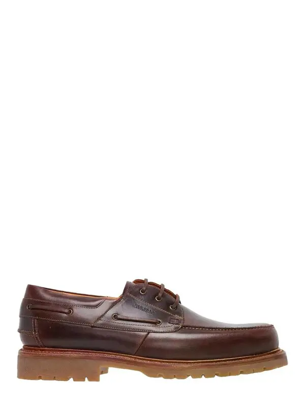 Junya Watanabe X Heinrich Dinkelack Leather Shoes - Brown