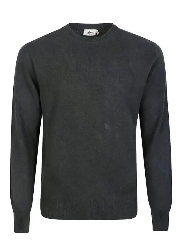 Altea Crew-neck Cashmere Sweater - Green