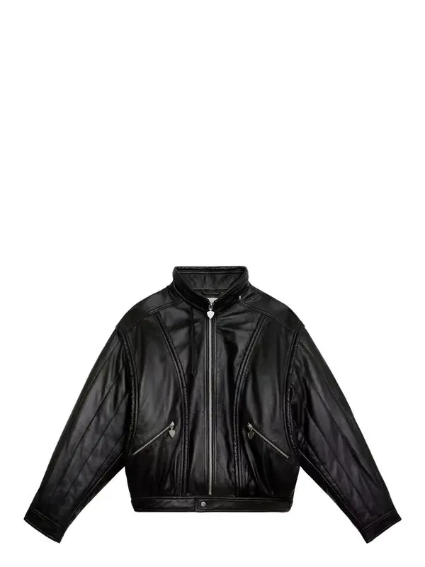 MARANT Yosri Leather Jacket - Black