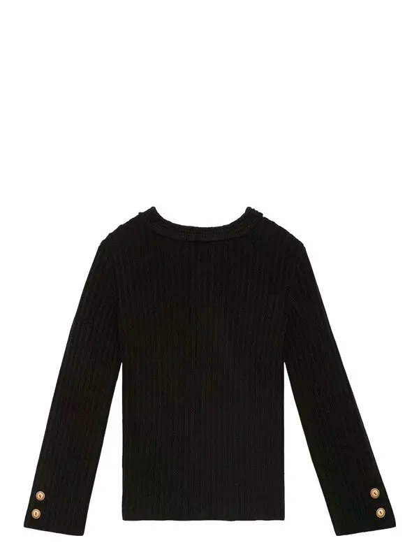 Isabel Marant Dixie Wool Sweater - Black