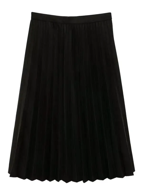 JNBY Pleated Midi Skirt - Black