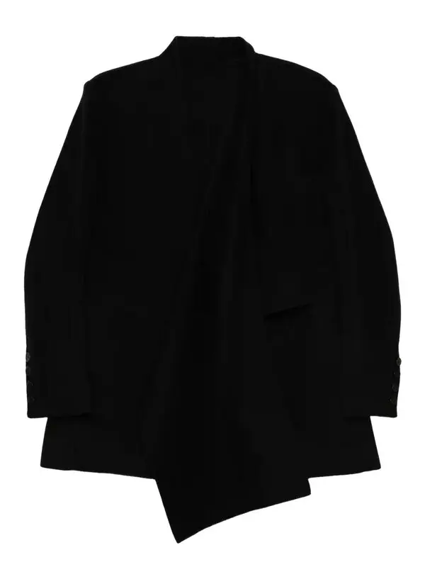 JNBY Asymmetric-hem Coat - Black