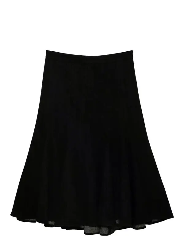 JNBY Wool Midi Skirt - Black