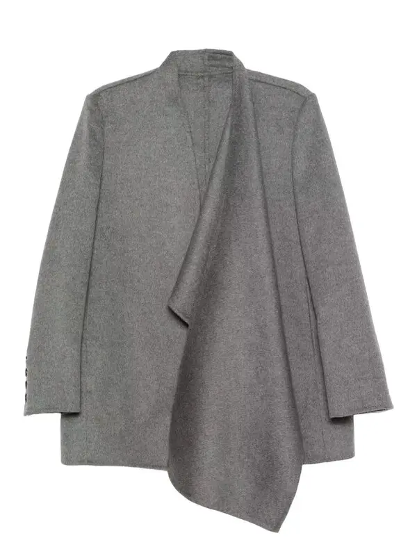 JNBY Asymmetric Hem Coat - Grey