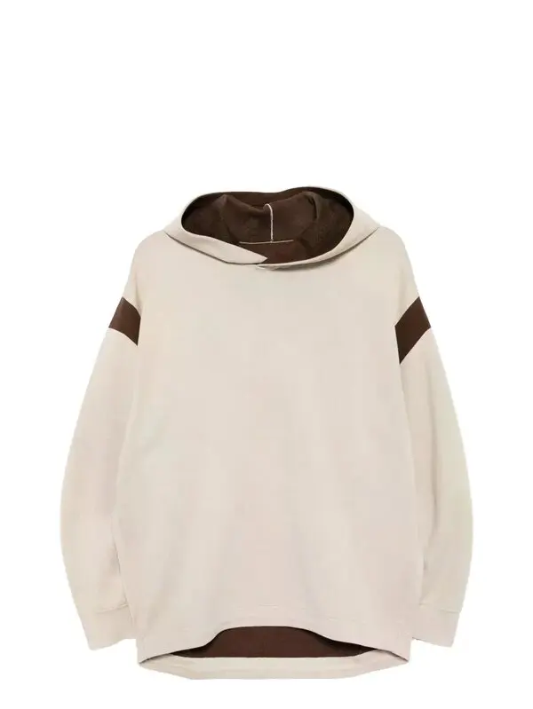CROQUIS Spliced Hoodie - Neutrals