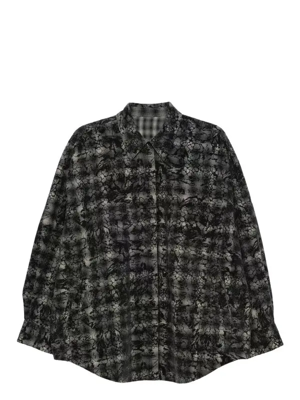 JNBY Printed Shirt Jacket - Black