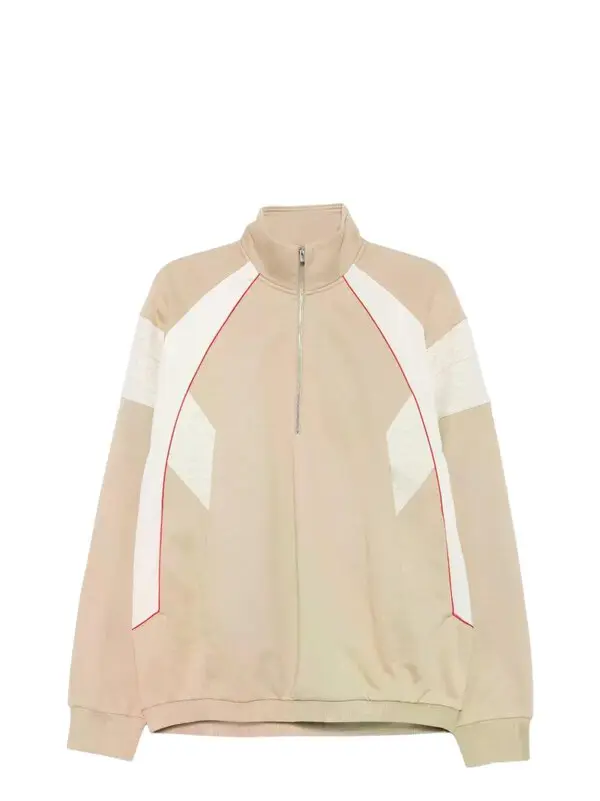 CROQUIS Biker Pullover Sweatshirt - Neutrals