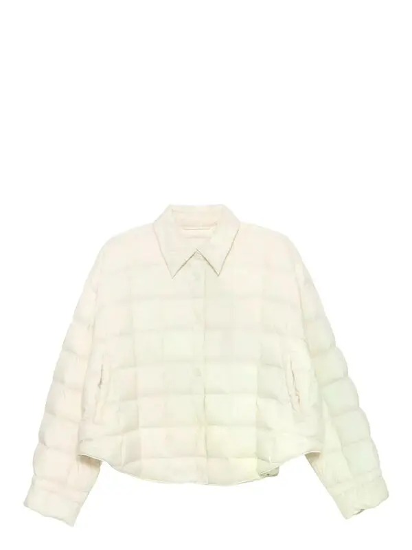 JNBY Cropped Puffer Jacket - Neutrals