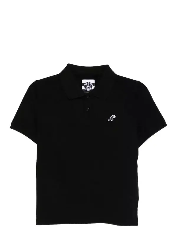 SPORT B. BY AGNÈS B. Dino Embroidered Polo - Black