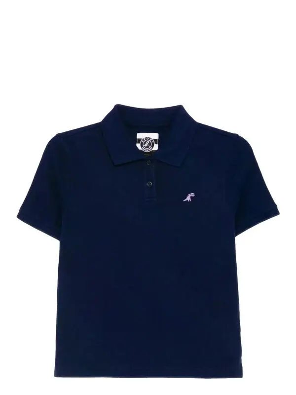 SPORT B. BY AGNÈS B. Dino Embroidered Polo - Blue