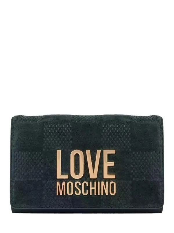Moschino Quilted Chain Bag - Green