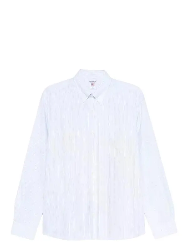 SEBAGO Striped Long-sleeve Shirt - White