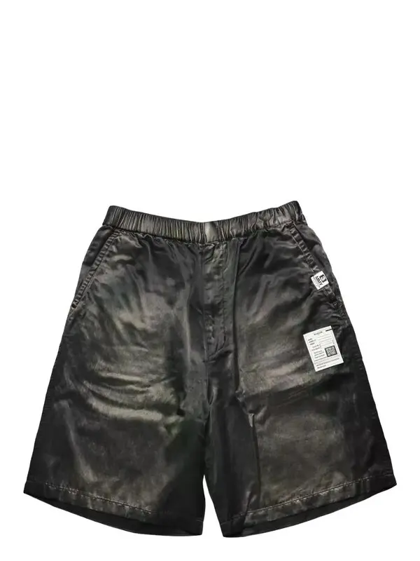 Mihara Yasuhiro Satin Shorts - Black