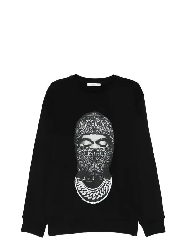 IH NOM UH NIT Paisley-print Sweatshirt - Black