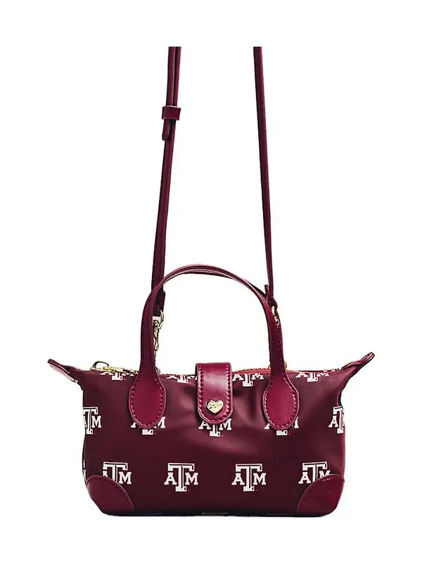 Stoney Clover Lane College Football Pouchette Crossbody Bag - Texas Am