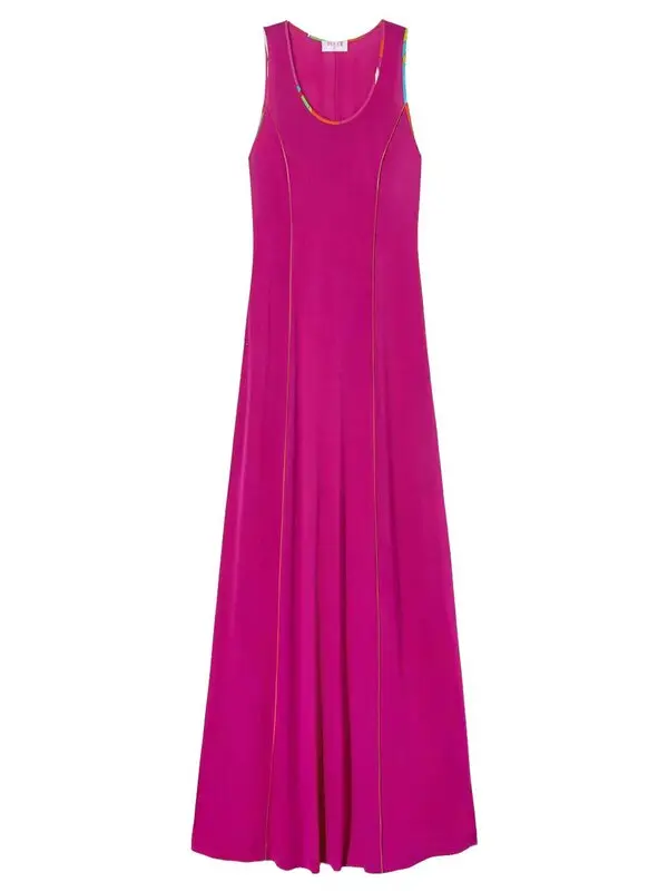 Emilio Pucci Vivara-print Long Dress - Pink