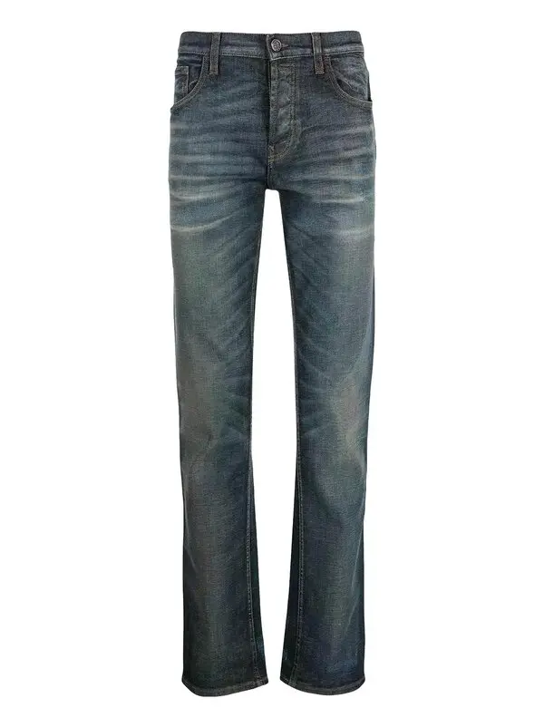 Gucci Straight Leg Jeans - Blue