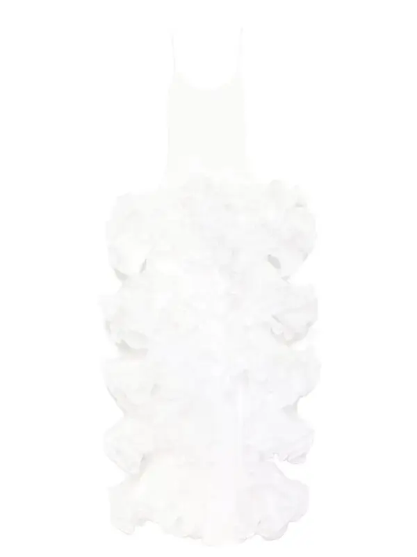 SELEZZA Jacobine Maxi Dress - White