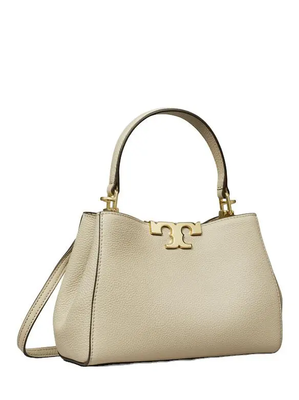 Tory Burch Mini Eleanor Soft Satchel - Light Stone