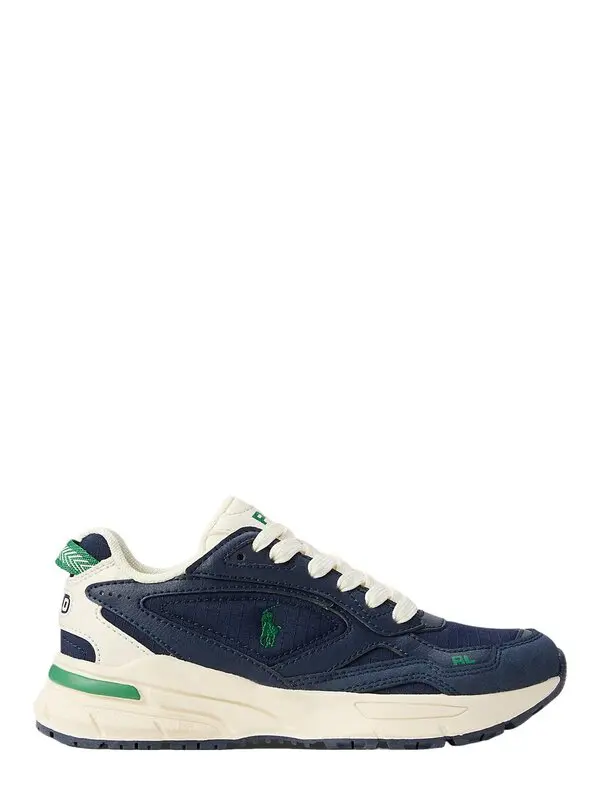 Ralph Lauren Trackster 275 Faux-suede Sneaker - Multi