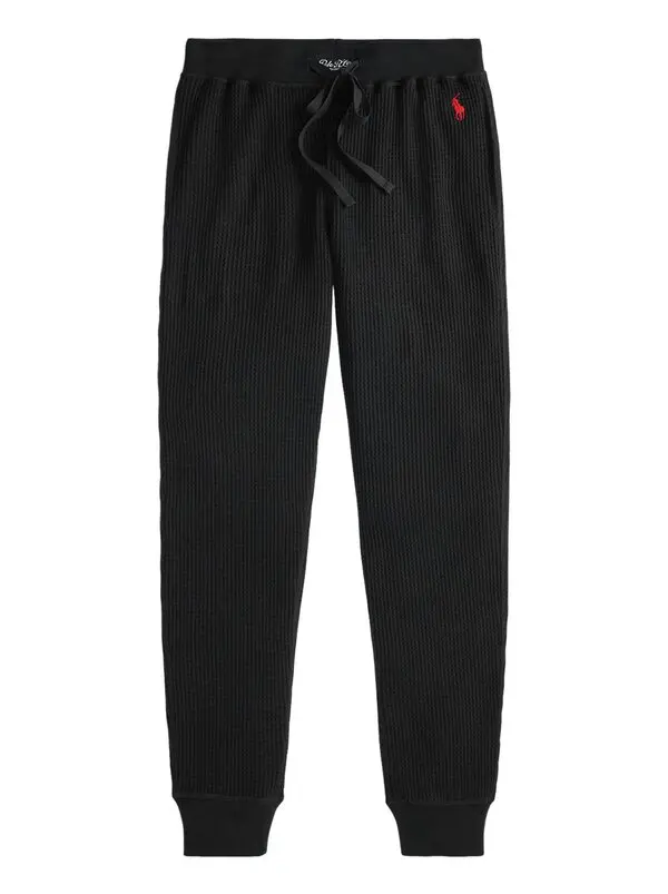 Ralph Lauren Thermal-knit Sleep Jogger - Polo Black/rl 2000 Red