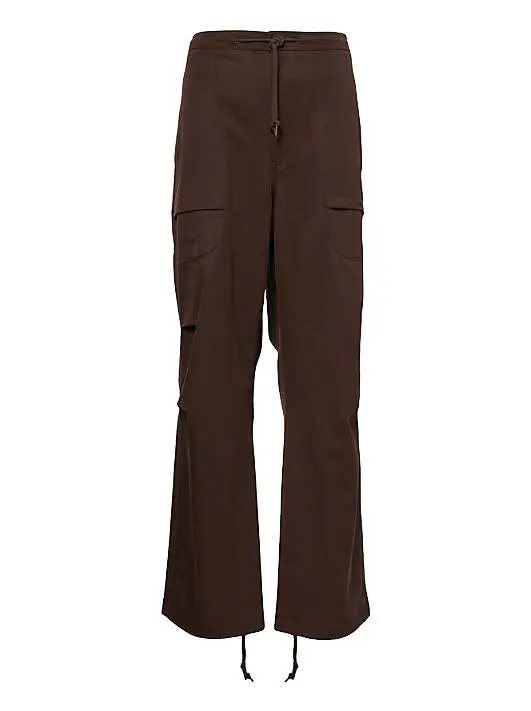 ENTIRE STUDIOS Wool Cargo Trousers - Tobacco