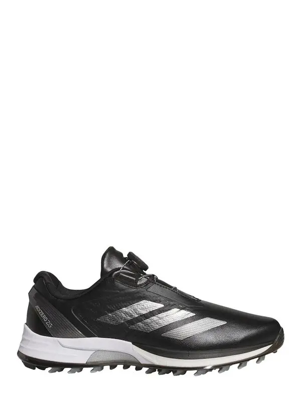 Adidas Adizero Zg Lo Boa Spikeless Golf Shoe - Core Black/silver Metallic/iron Metallic