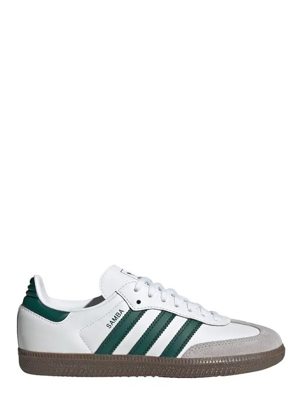 Adidas Samba Og Sneakers - Cloud White/collegiate Green/gum