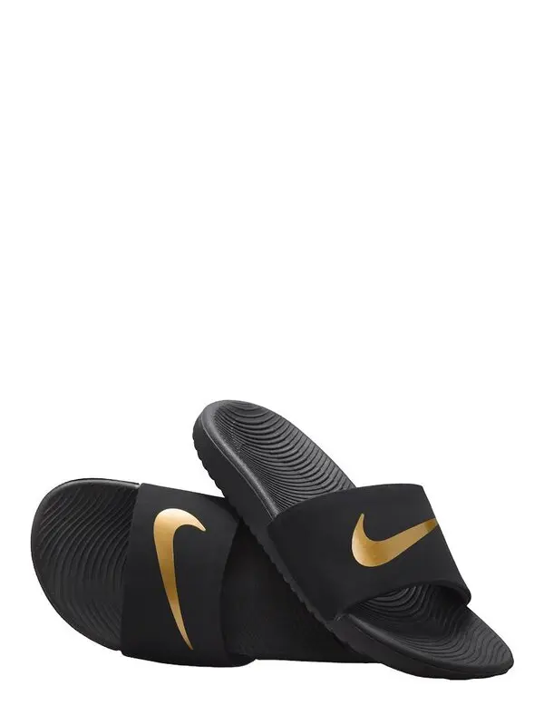 Nike Kawa Slide - Black/metallic Gold