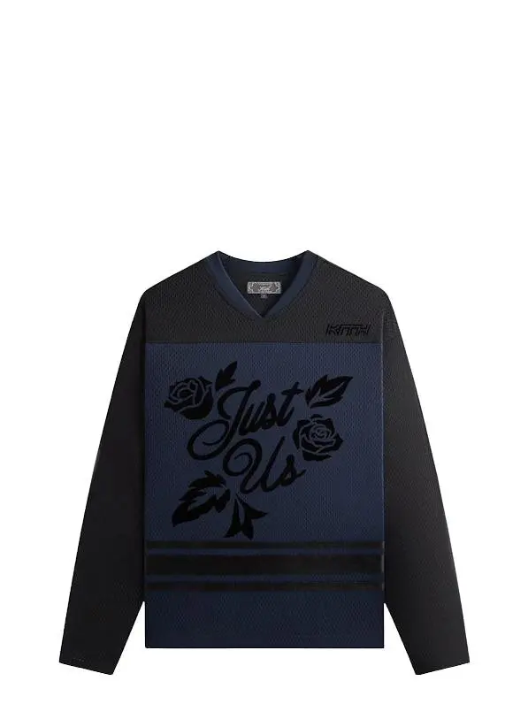 Kith Malik Long Sleeve Mesh Jersey - Nocturnal