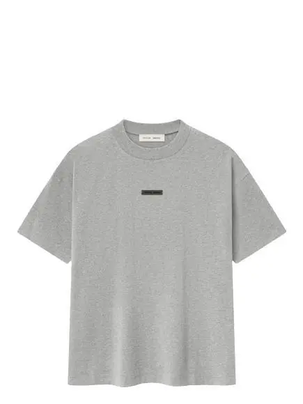 Fear Of God Essentials Classic Tee Shirt - Concrete Heather