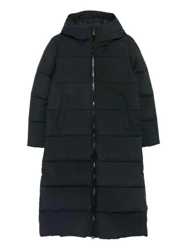 SAVE THE DUCK Hooded Quilted Coat - Black
