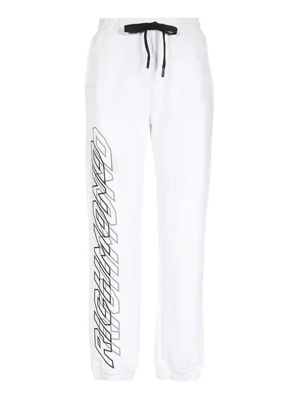 John Richmond Logo-print Trousers - White