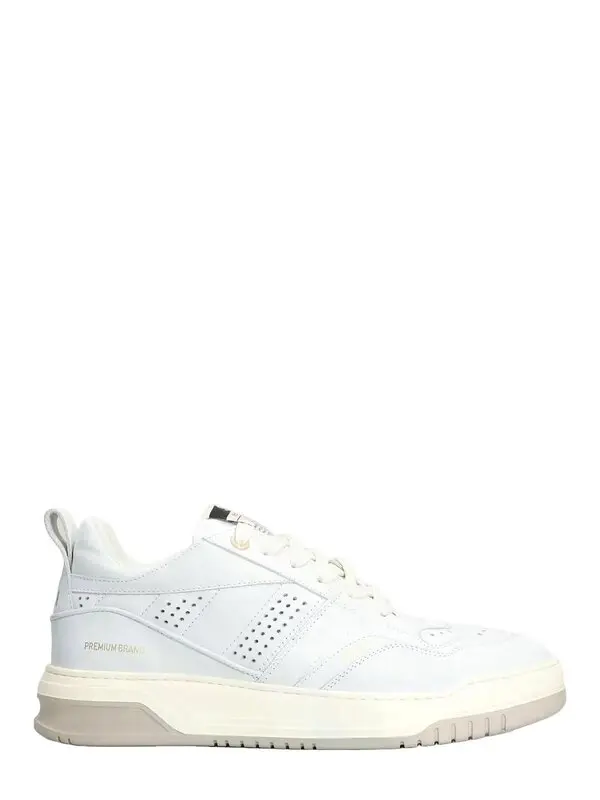 STKN Skater-u Leather Sneakers - White