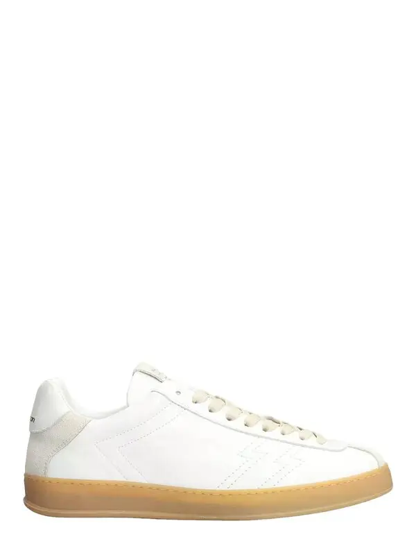 STKN Leather Low-top Sneakers - White