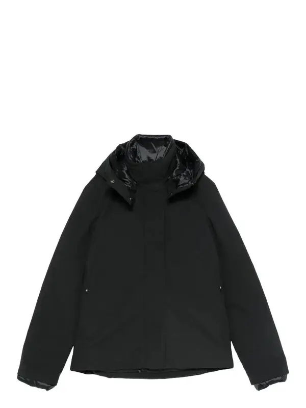 SAVE THE DUCK Hooded Puffer Jacket - Black