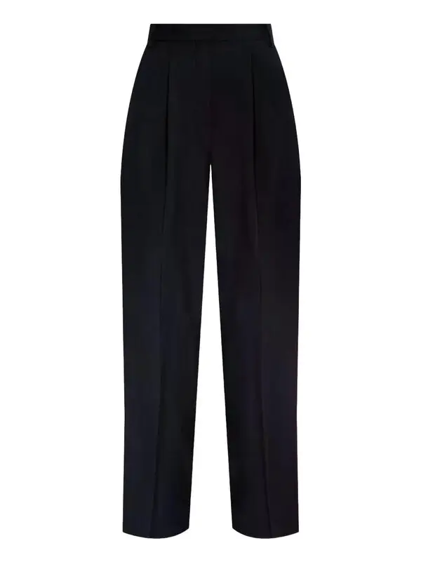 Officine Générale Pleated-front Trousers - Blue