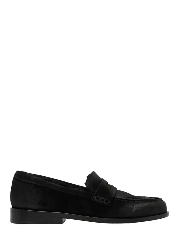 Marsèll Suede Loafers - Black