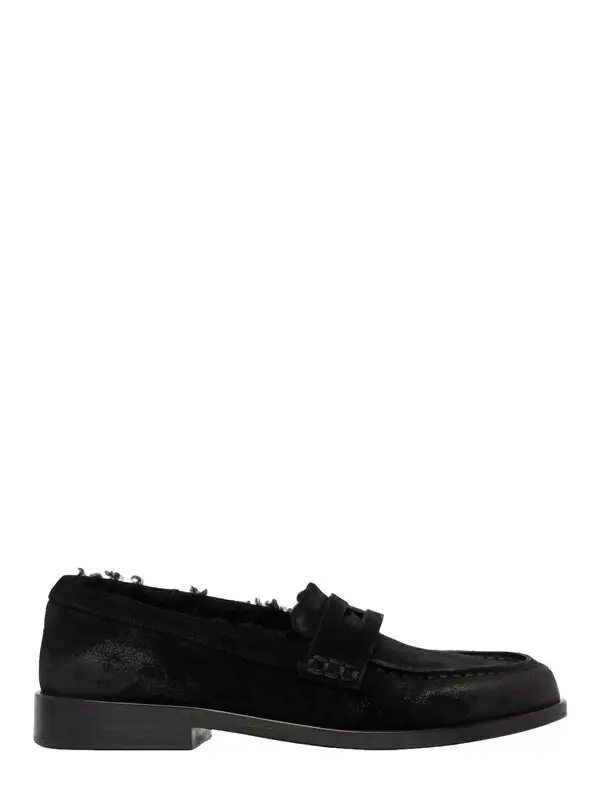 Marsèll Leather Loafers - Black