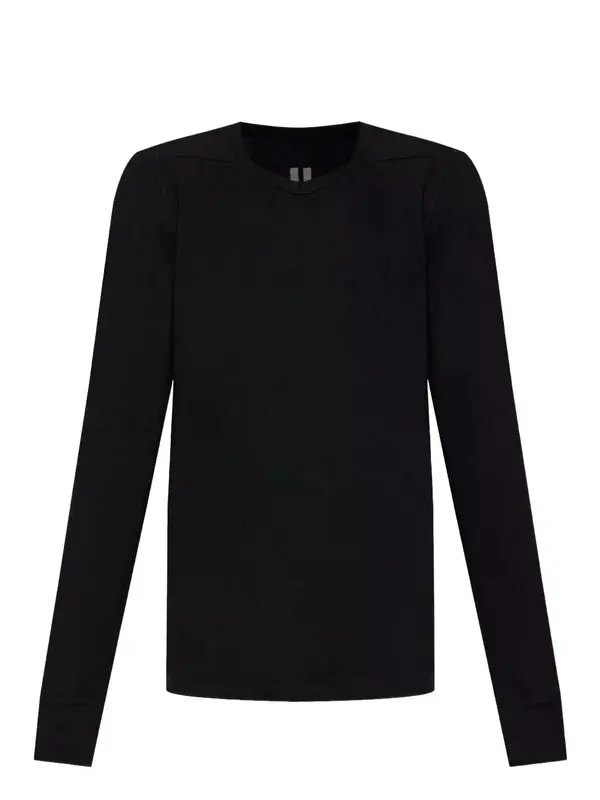 Rick Owens Crew-neck Long-sleeve T-shirt - Black