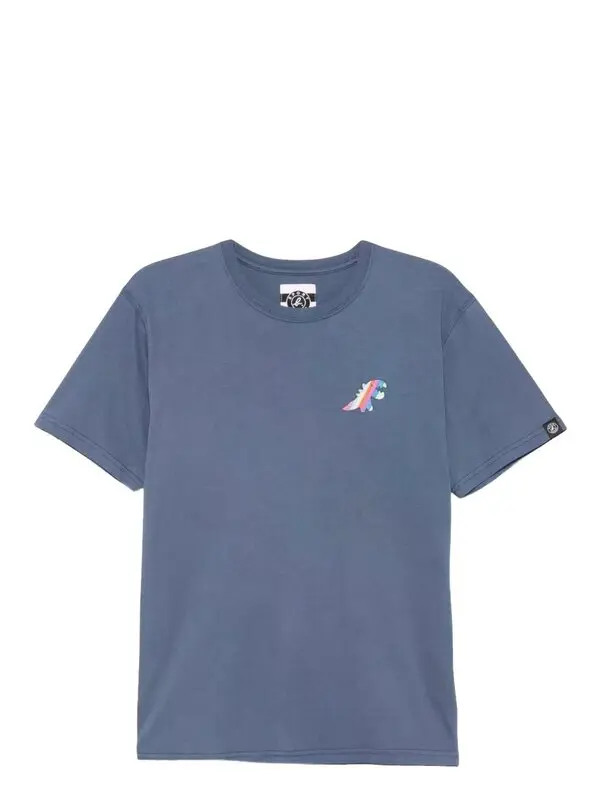 SPORT B. BY AGNÈS B. Logo-embroidered T-shirt - Blue